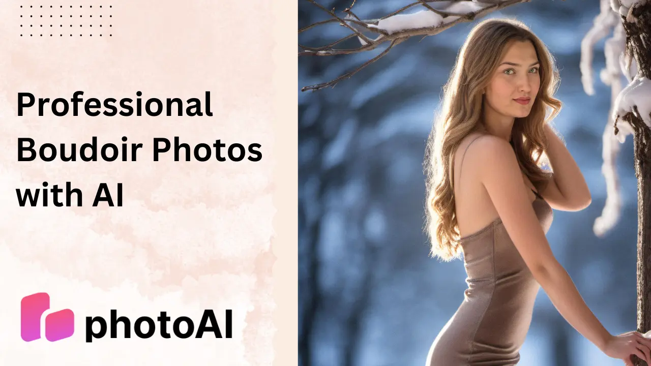 Get professional boudoir photos with AI